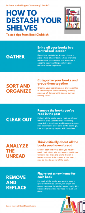 How to Destash Your Shelves