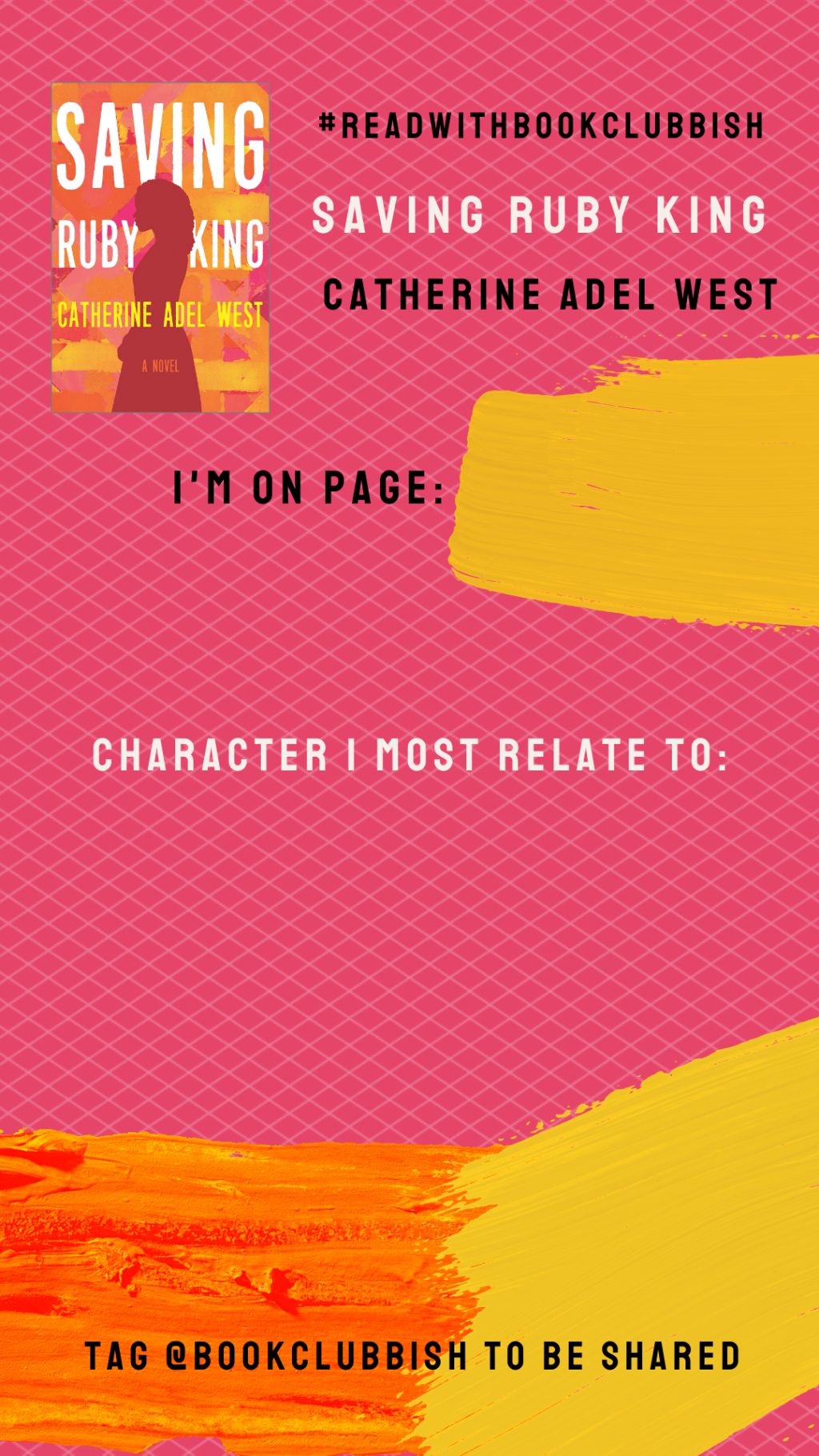 Read With BookClubbish: Saving Ruby King