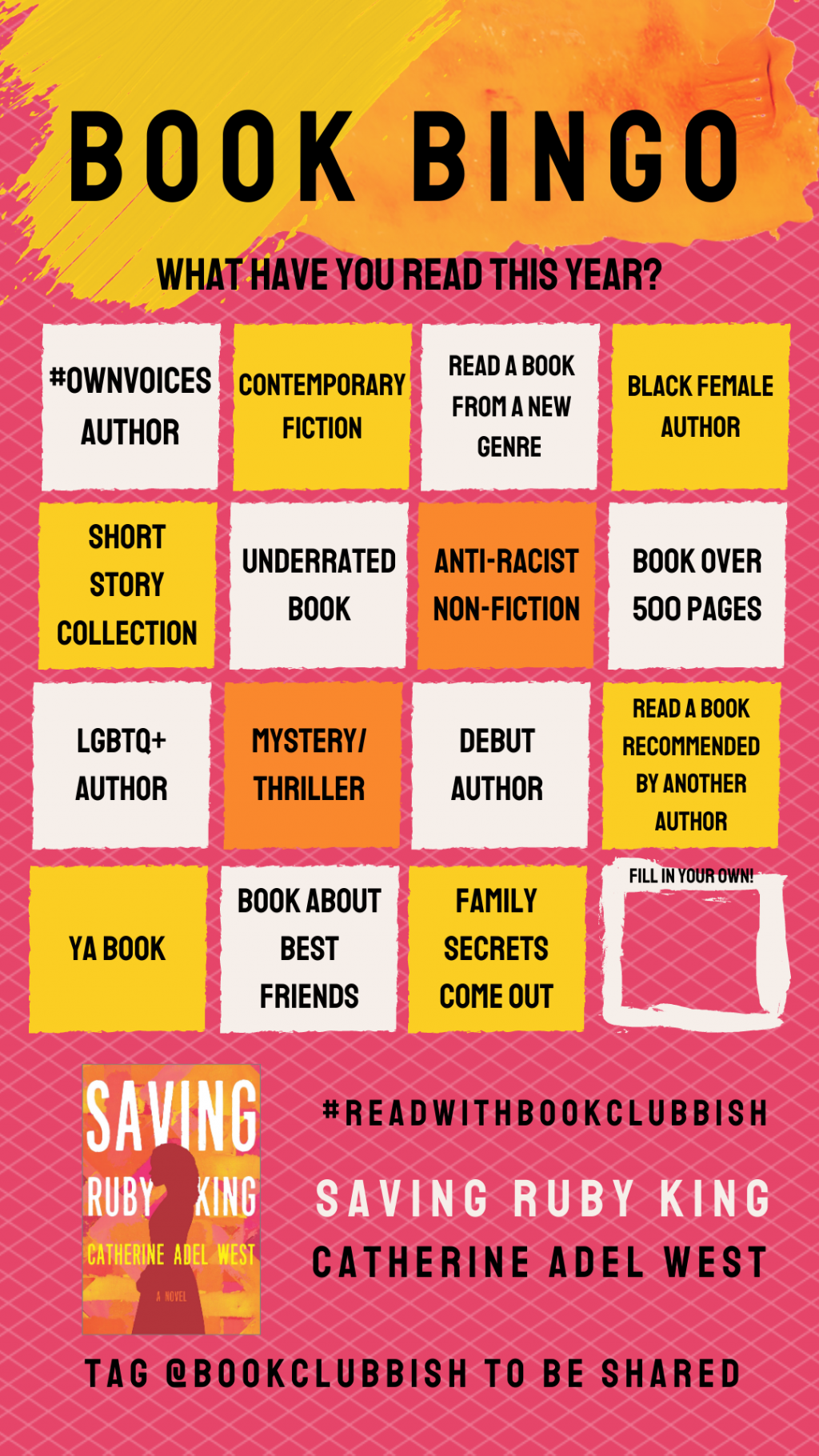 Read With BookClubbish: Saving Ruby King