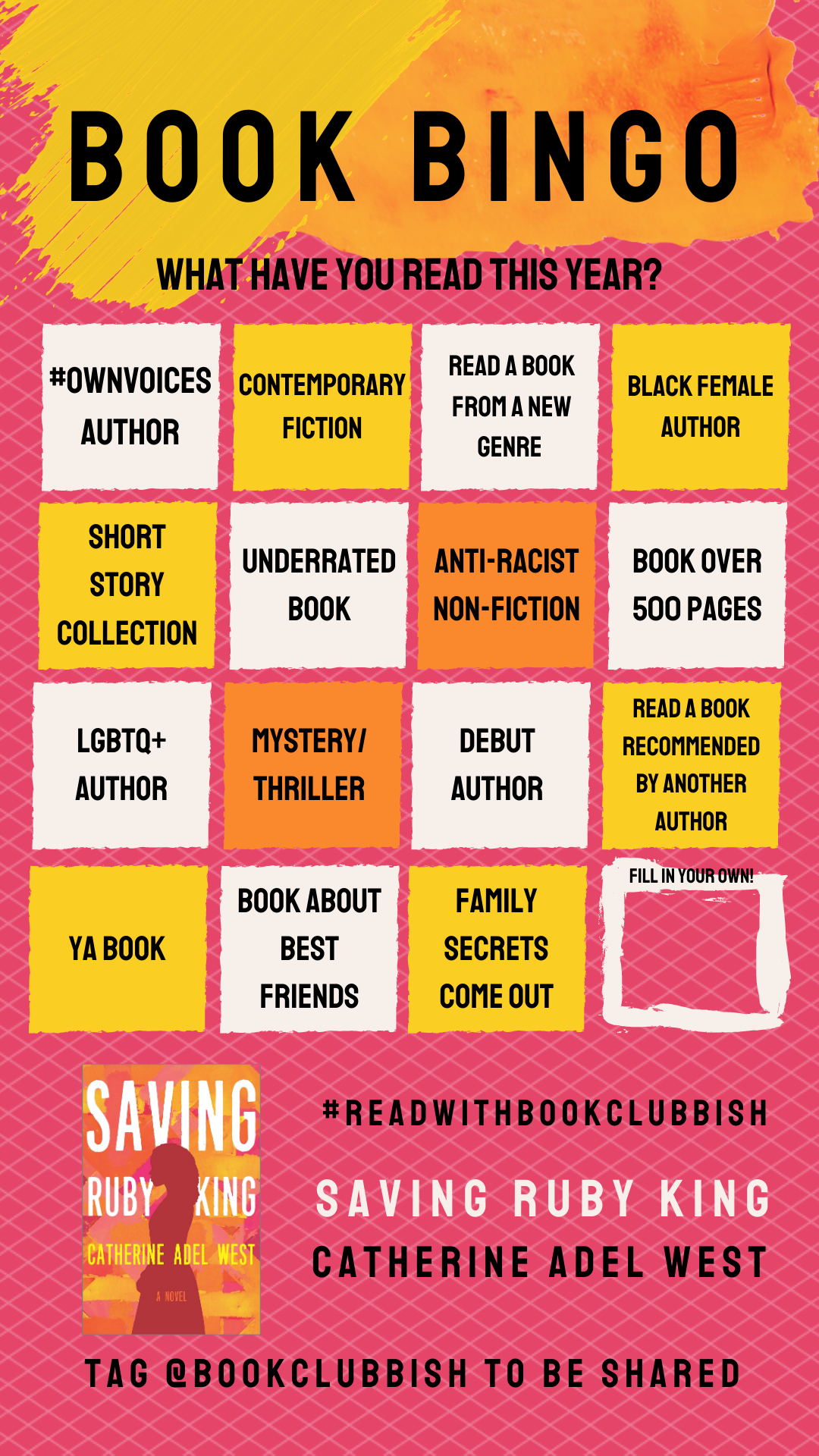 Read With BookClubbish: Saving Ruby King