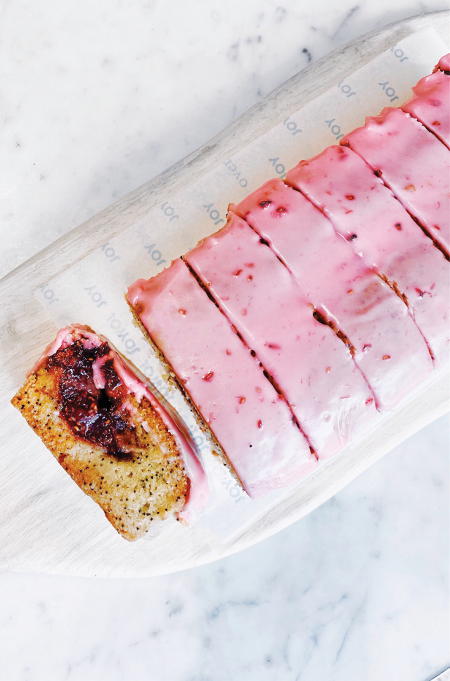 This Lemon Raspberry Loaf Makes a Perfect Reading Snack!