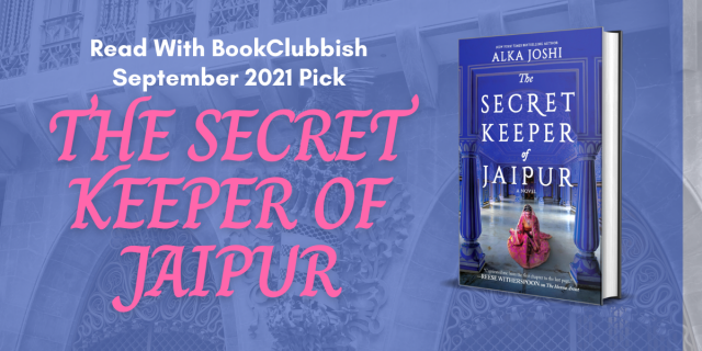 Read With BookClubbish September 2021 Pick: The Secret Keeper of Jaipur ...